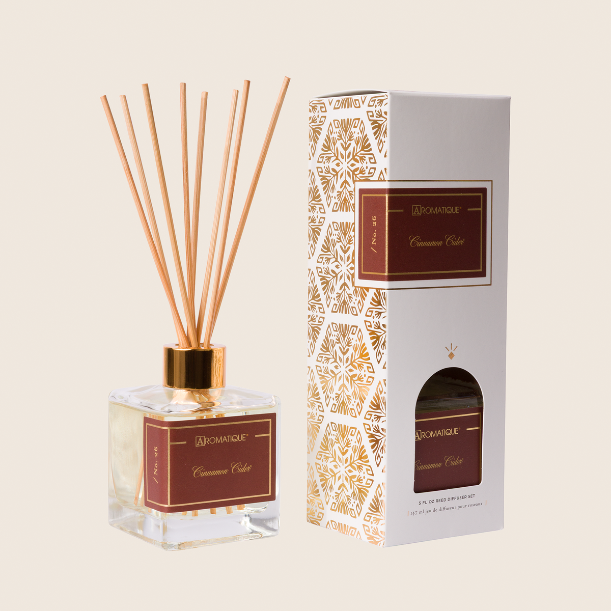 Cinnamon Cider - Reed Diffuser Set – Aromatique