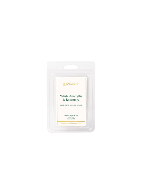White Amaryllis & Rosemary - Aroma Wax Melts – Aromatique