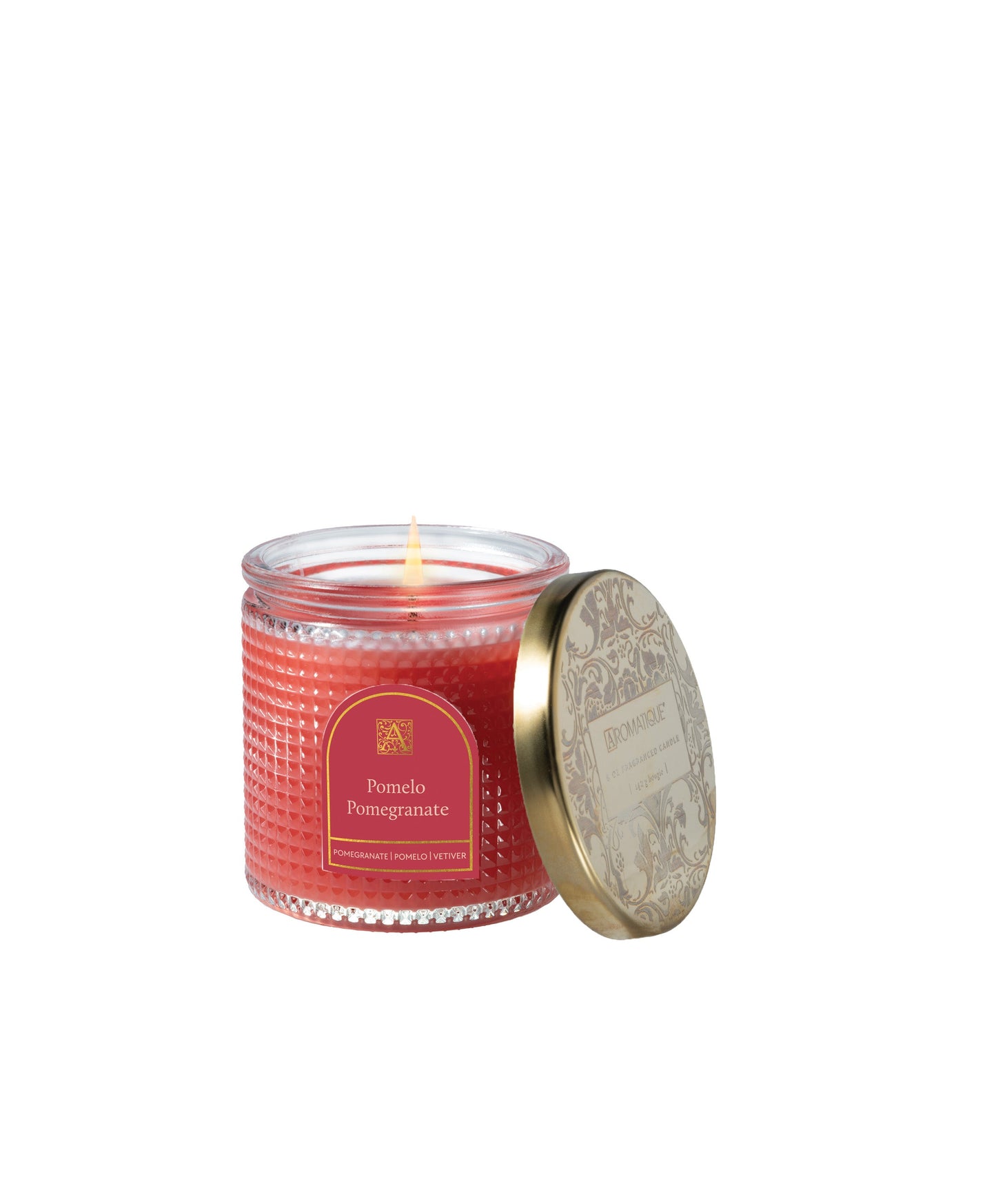 Pomelo Pomegranate - Textured Glass Candle - 11 EA – Aromatique